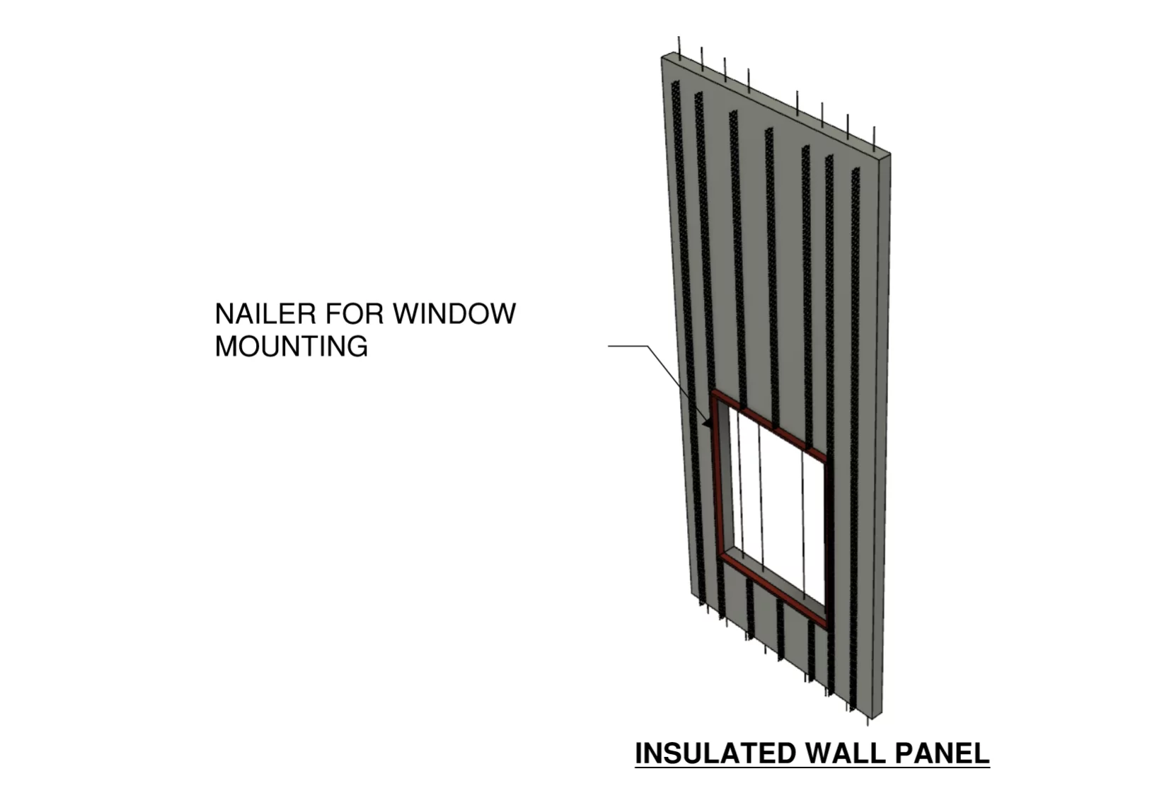 Concrete Faced Insulated Wall Panel